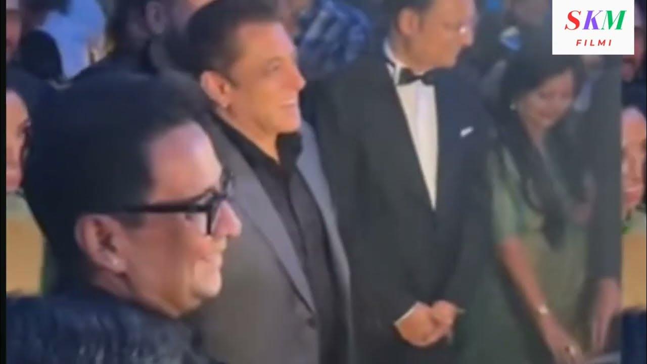 Salman Khan Attend The 25th Marriage Anniversary Party Of Rajat Sharma - YouTube