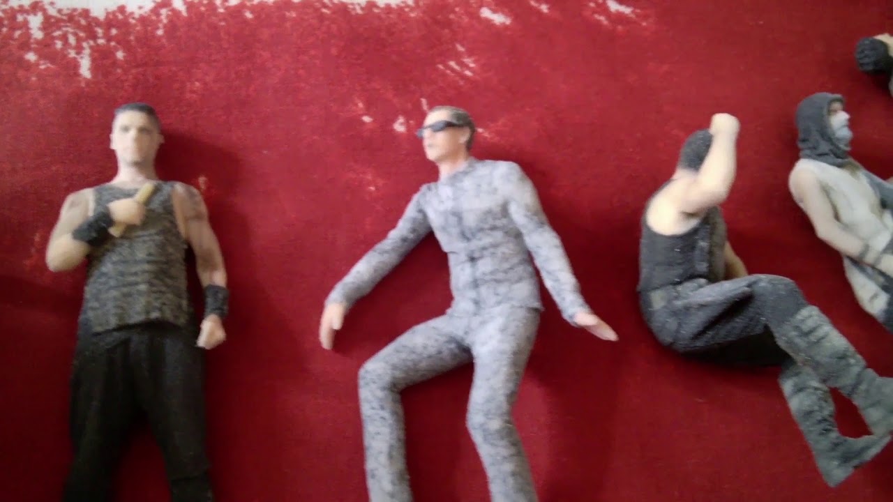 Unboxing 3D Printed Figurine Live Set RAMMSTEIN Figuras coleccionables ...