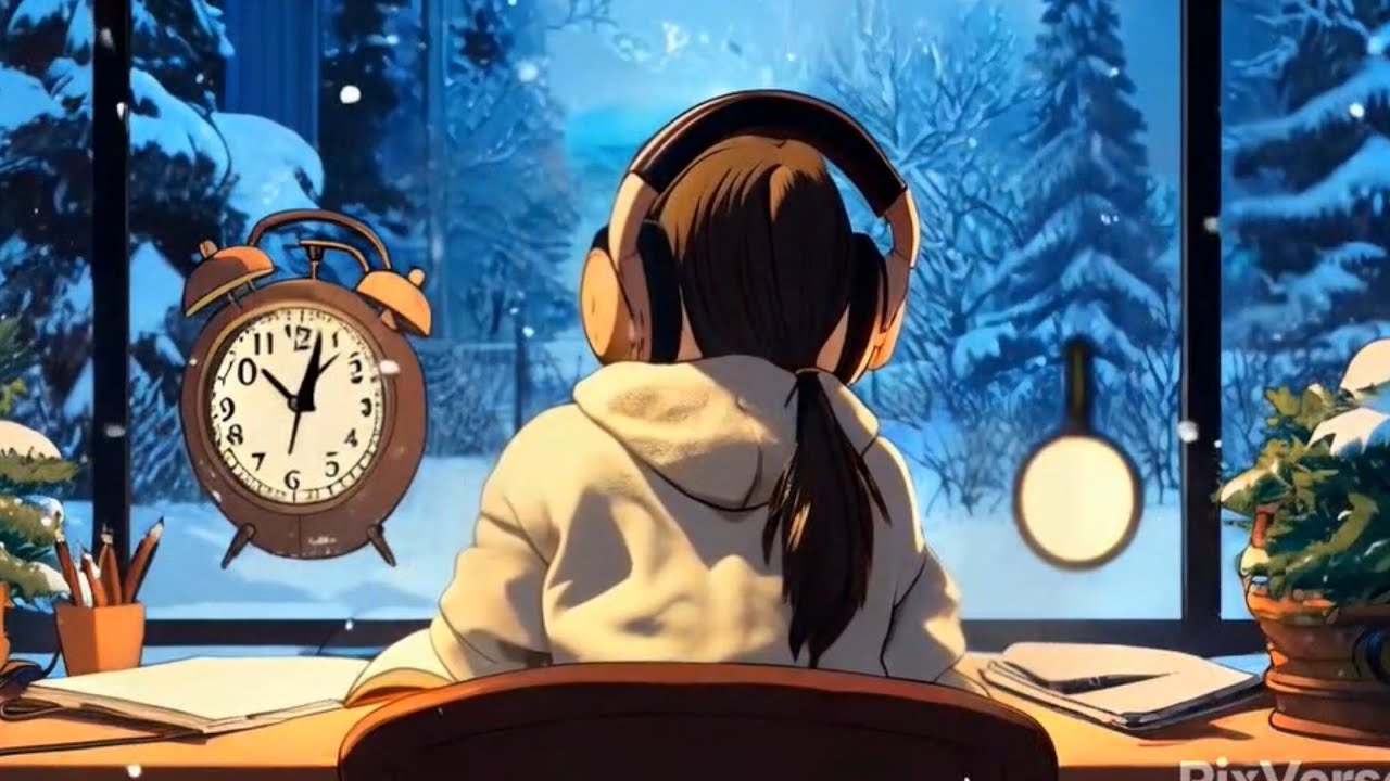 2 HOURS STUDY GIRL In Winter Lofi Music - YouTube