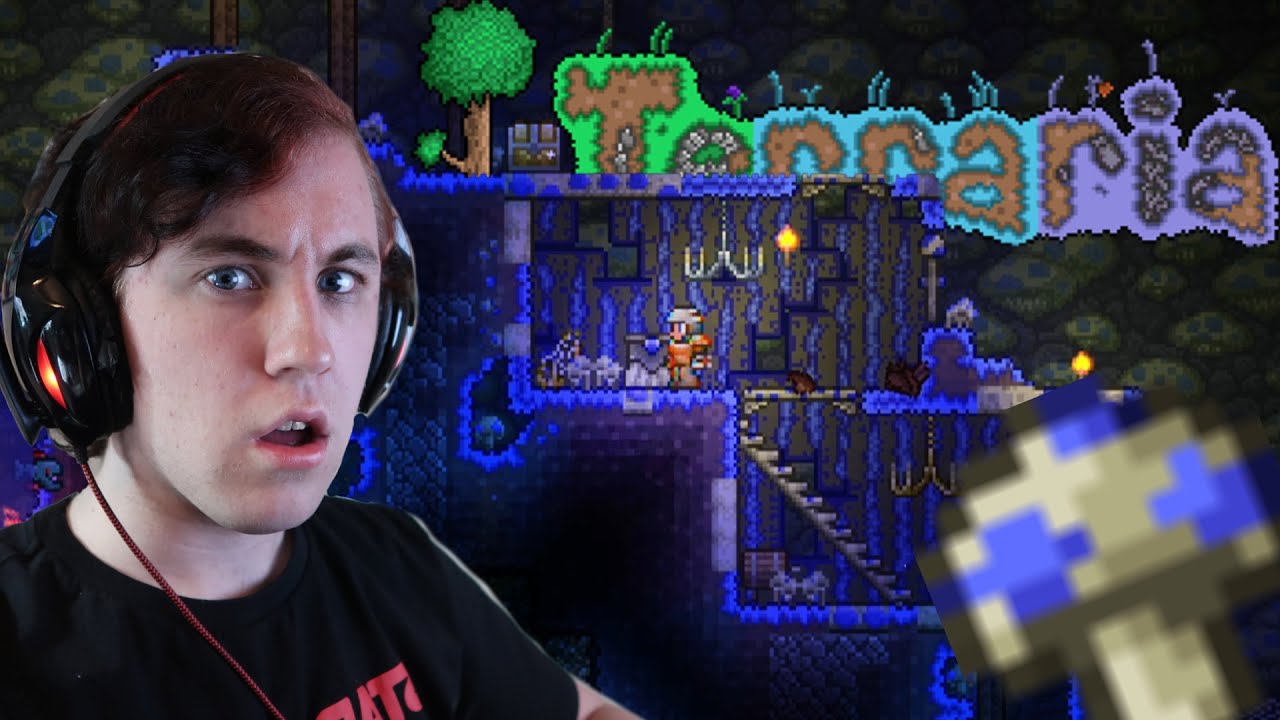 "Snails" and Glowing Mushrooms!!! | Terraria - Part 6 - YouTube