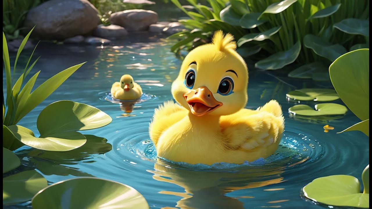 Baby Duck Quack Quack Quack | Cute Duck Song for Kids | Quacking ...