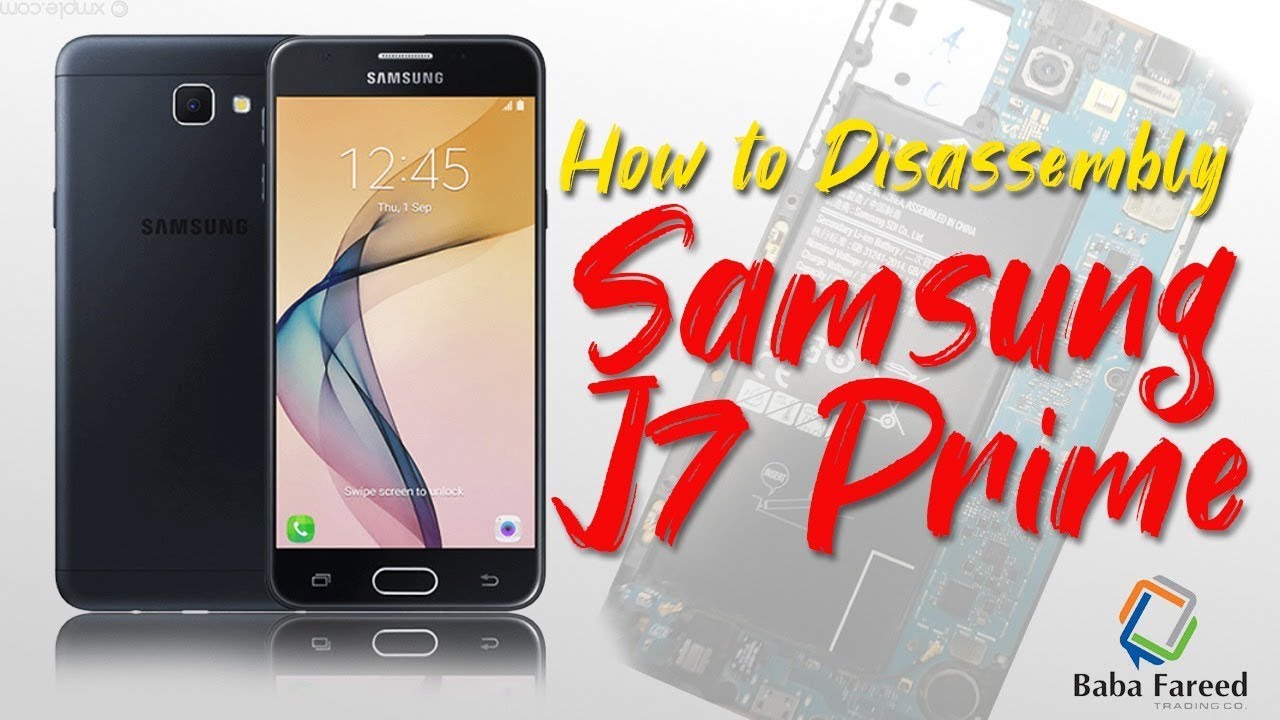 How to Samsung j7 Prime Disassebly Display & Battery | Galaxy j7 Prime ...