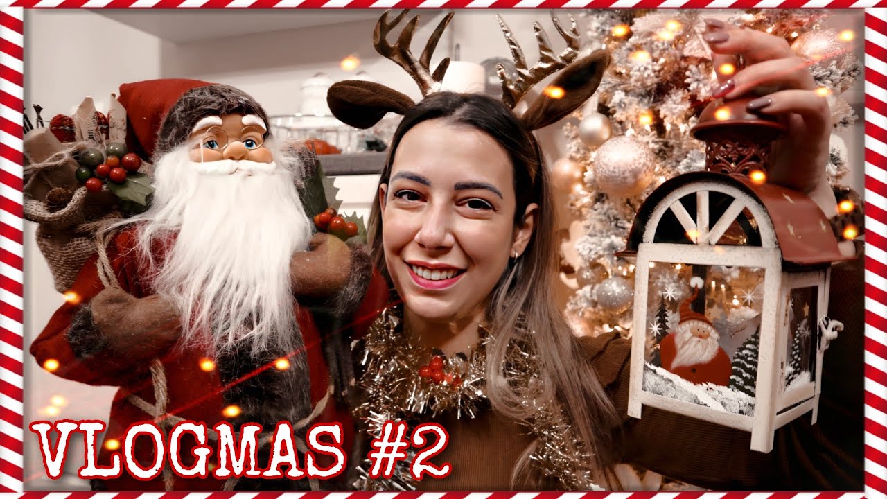 Στολίσαμε το Σπίτι μας - VLOGMAS #2 | Annie Charalampous - YouTube