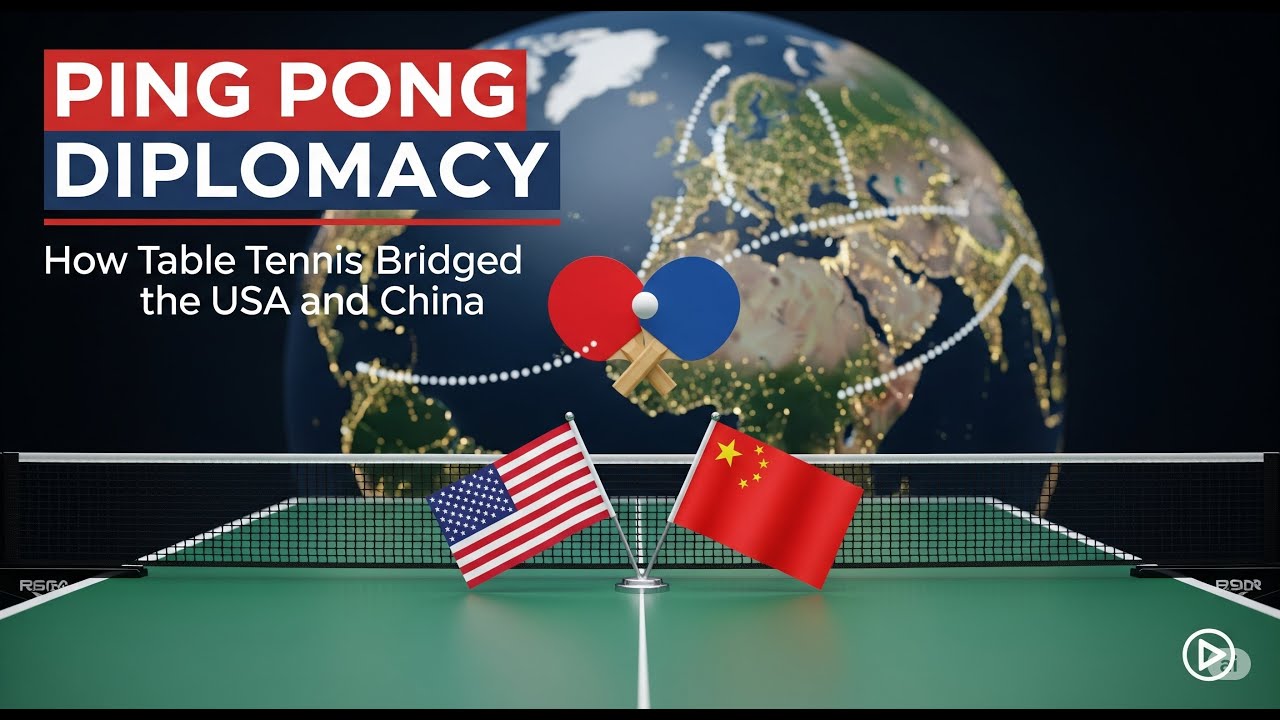 Ping Pong Diplomacy: How Table Tennis Bridged the USA and China - YouTube