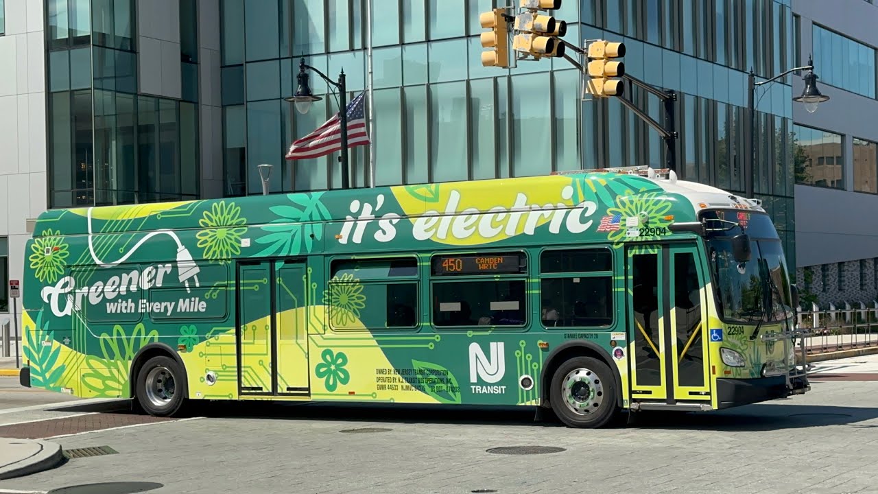 New Jersey Transit 2023 60fps: 2023 NFI Xcelsior XE40 NG CHARGE #22904 ...