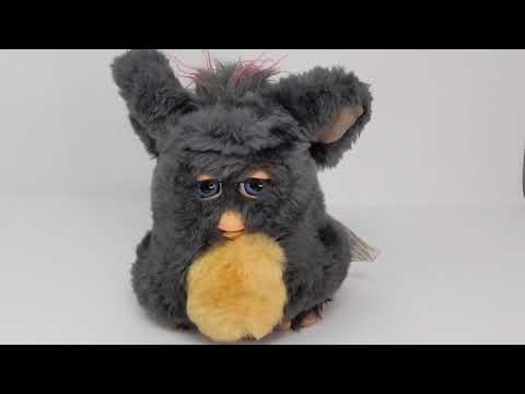 2005 Furby Dark Grey Peach on Ebay - YouTube