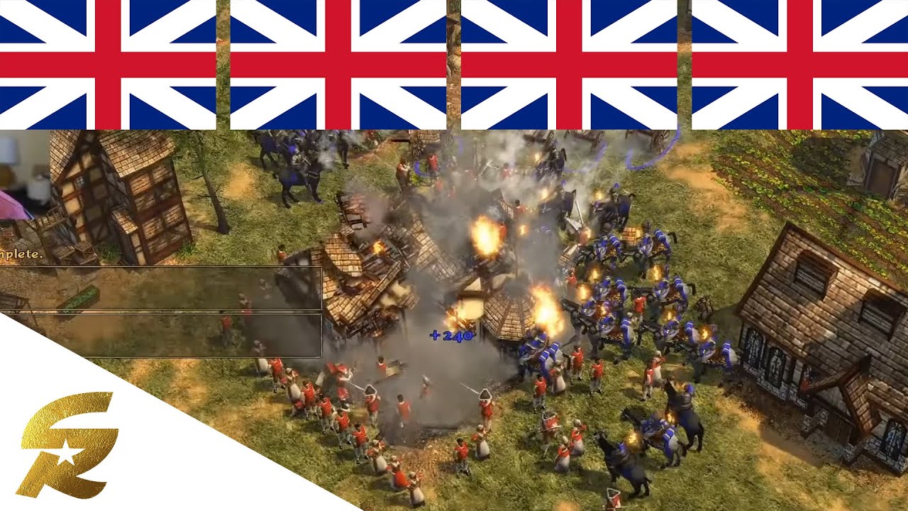 ALL BRITISH 2v2! Great Comeback! | Age of Empires III - YouTube
