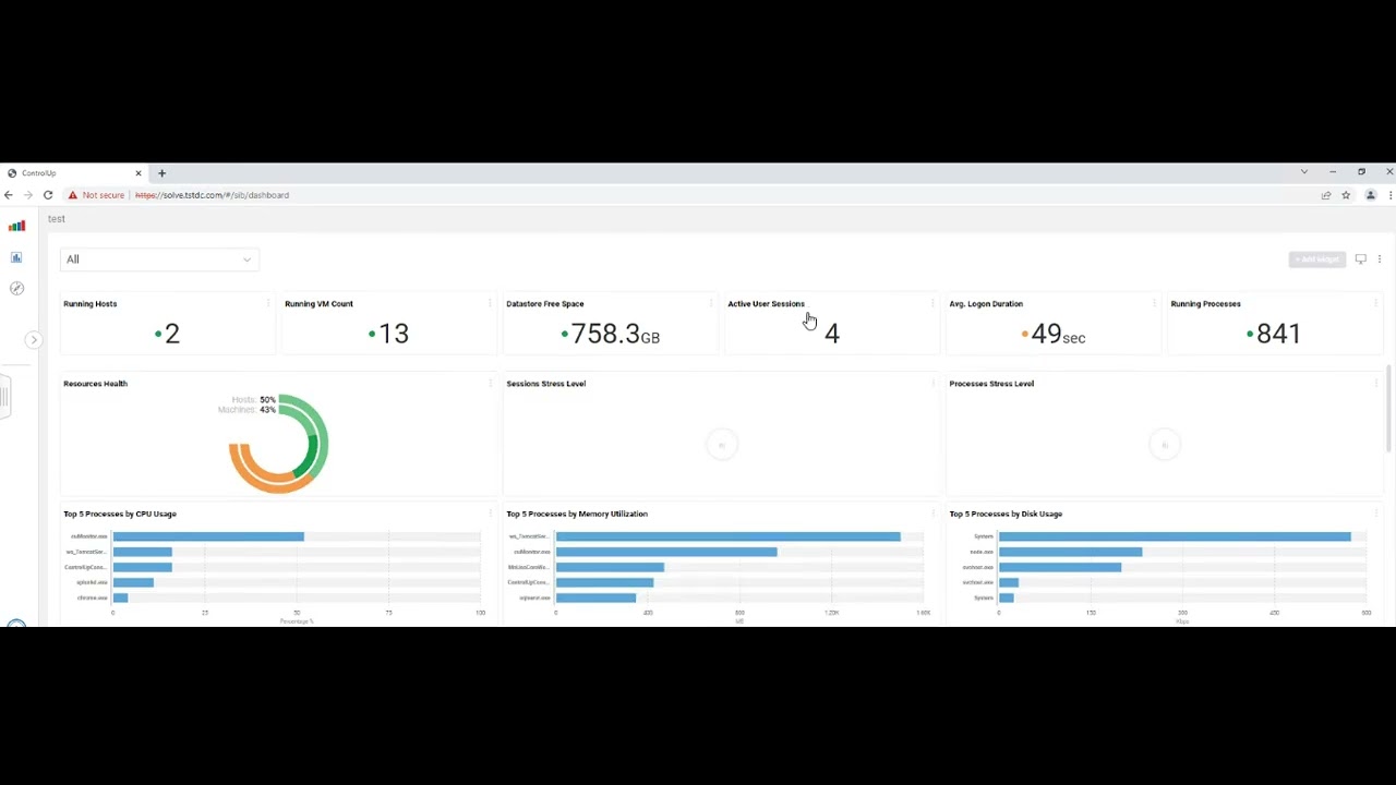 VMware Horizon advanced Monitoring Console-Part5 - YouTube