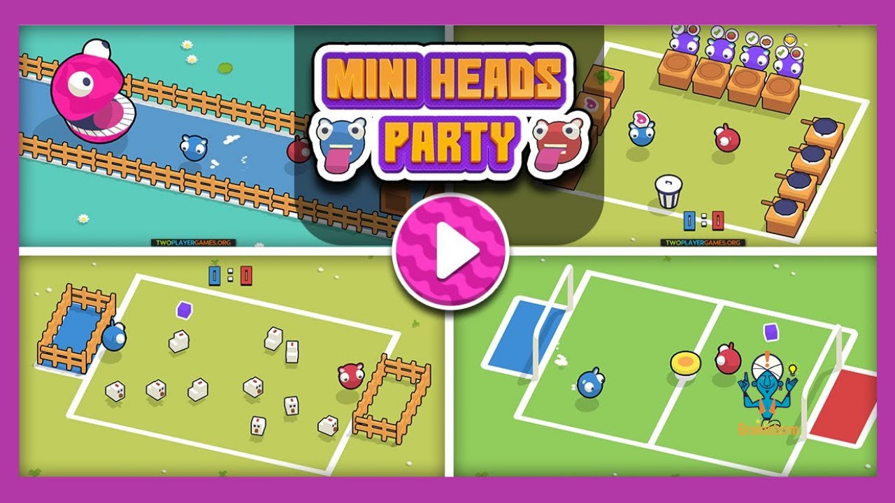 Mini Heads Party | Brainstorm - YouTube