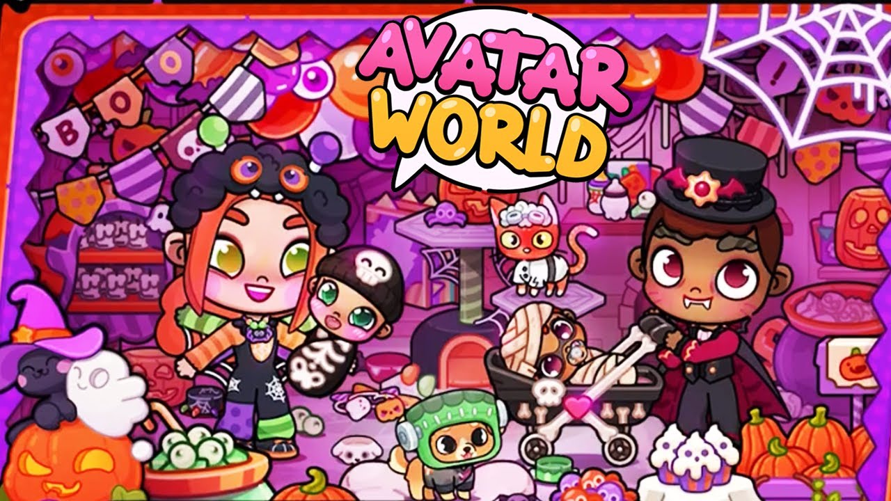 ⭐Avatar World: City Life - New Halloween Spooktacular new costumes and ...