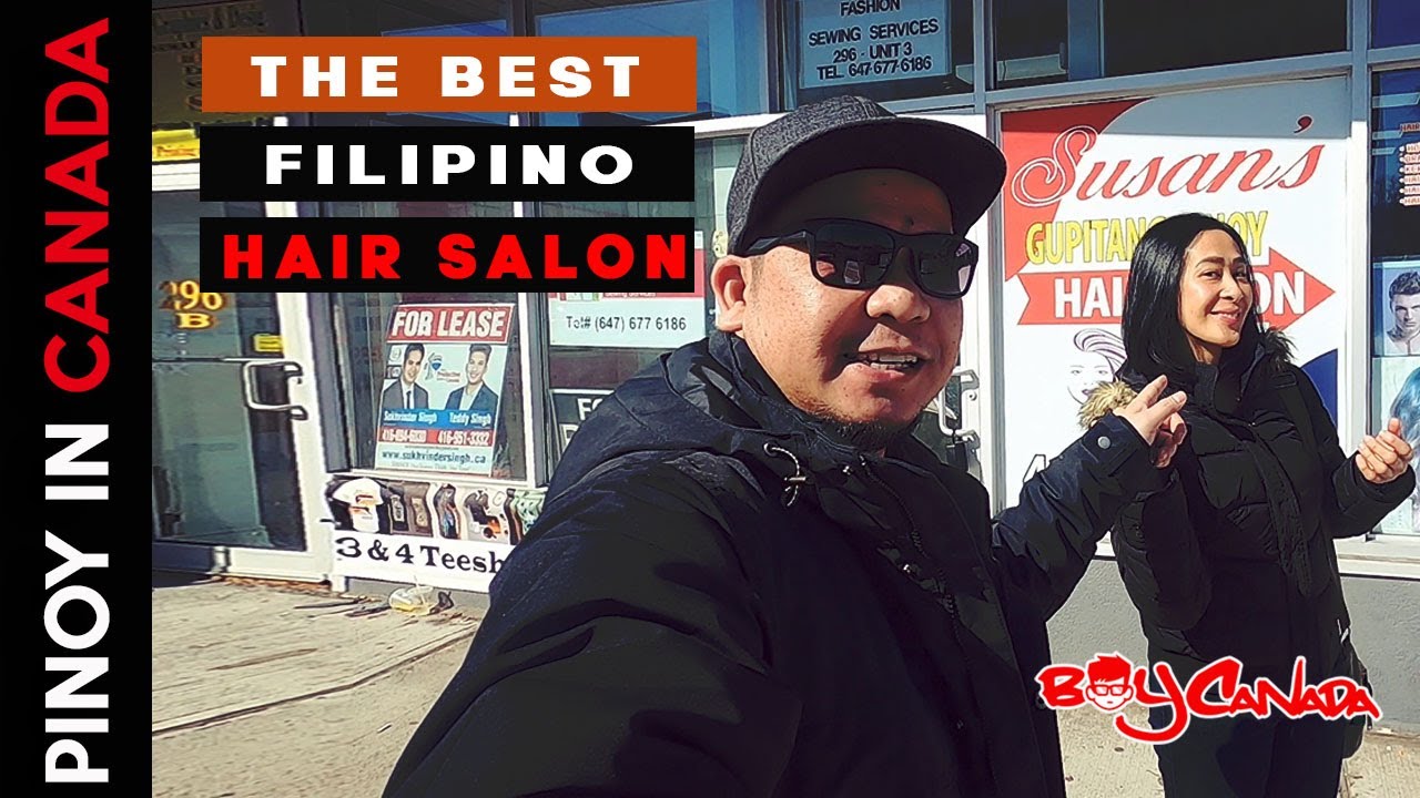 THE BEST FILIPINO HAIR SALON | BUHAY SA CANADA | LIFE OF FILIPINO IN ...