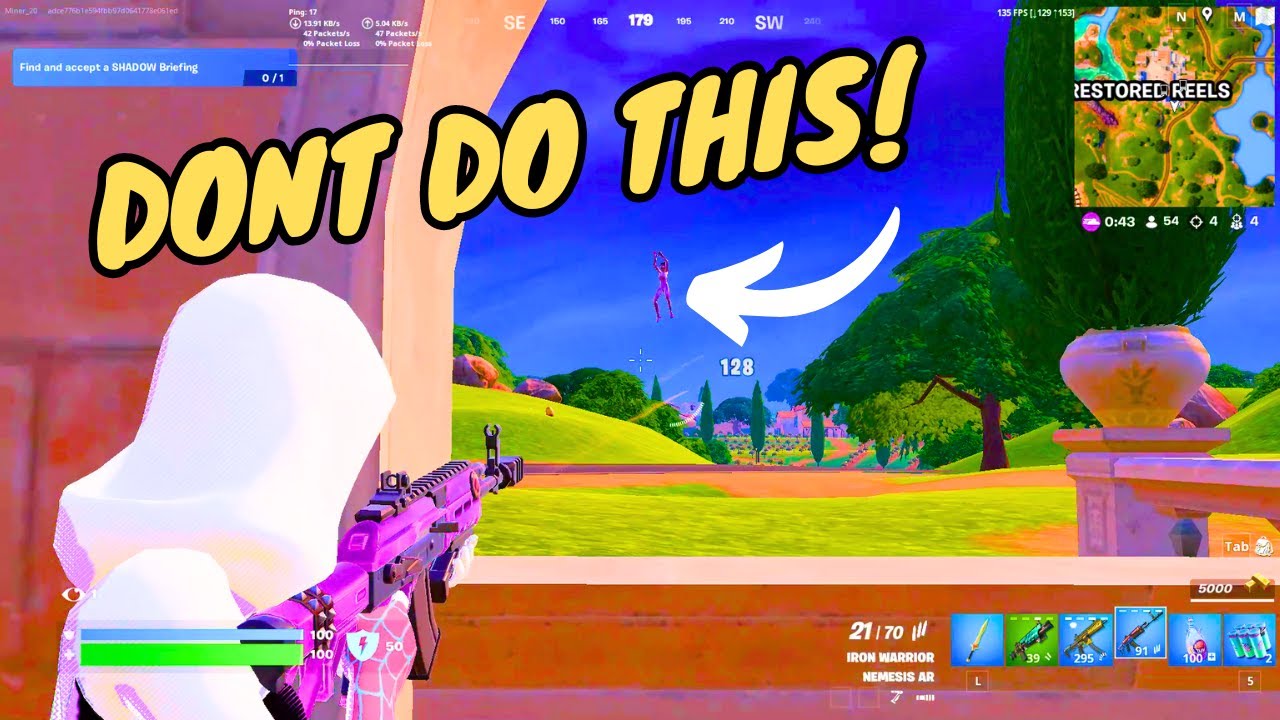 *DONT DO THIS* in fortnite zero build ‼️🤫😱🔥 - YouTube