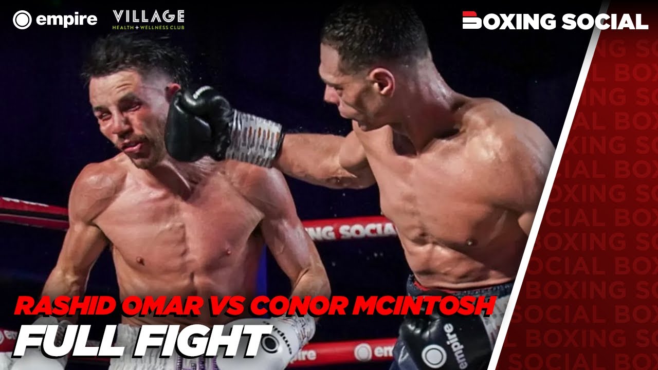 Rashid Omar vs Conor Mcintosh | Welsh Area Lightweight Title | Full ...