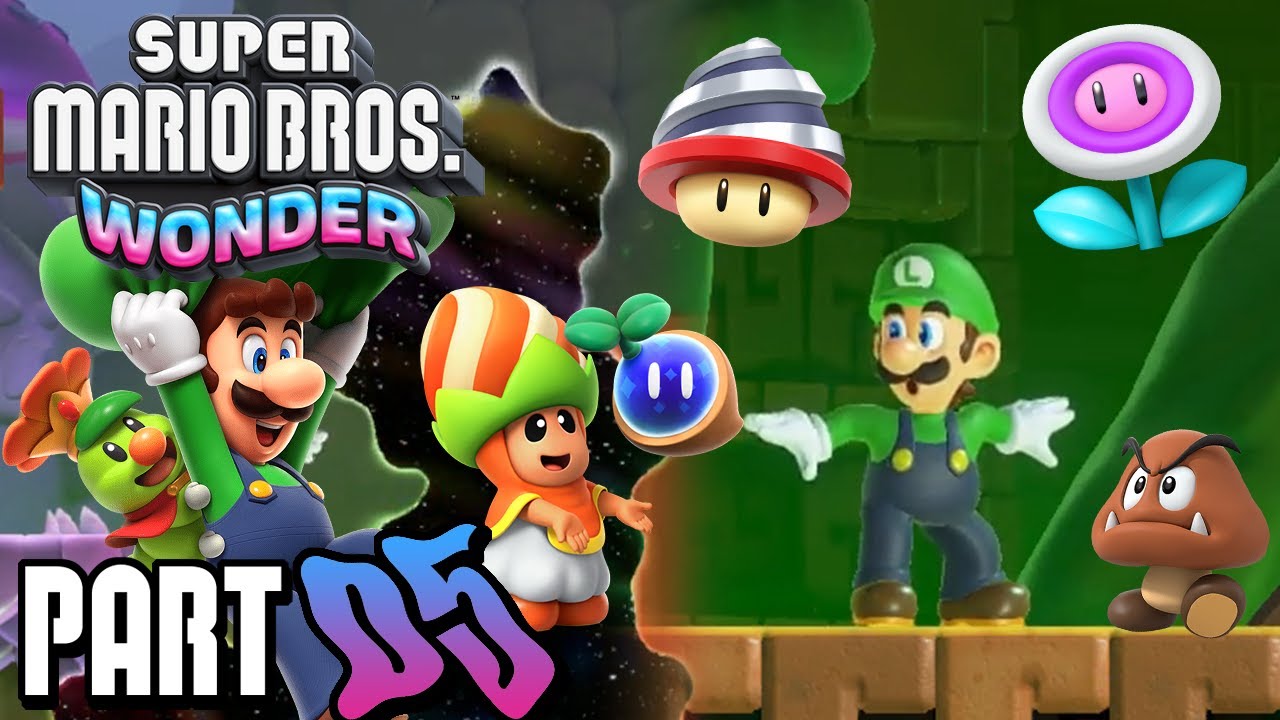 Slimy, Yet Satisfying | Super Mario Bros. Wonder 100% (Part 5) - YouTube