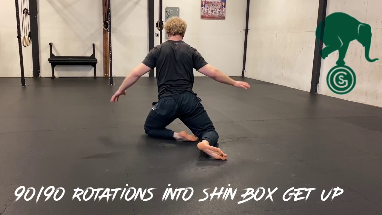 90/90 Rotations Into Shin Box Get Ups - Blackjack Mobility Program ...