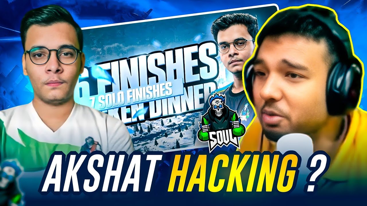 SOUL Akshat H@CKING In BGIS?? Akshat Sus Clip In Vikendi? - YouTube