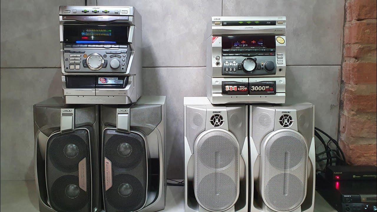 Sony GRX9900 X Sony GRX9000 DOIS MONSTROS JUNTOS. - YouTube