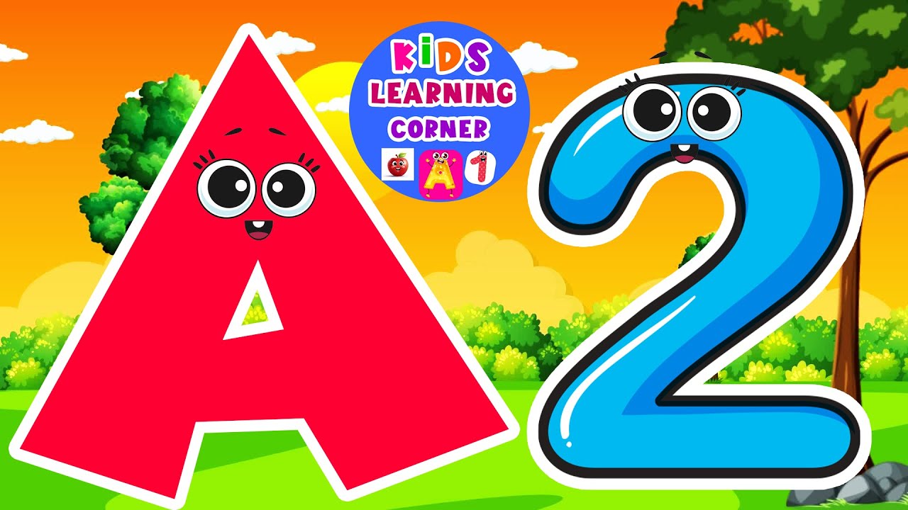 Best Babies Learning Videos | ABC and Numbers For Preschool | ABC &123 ...