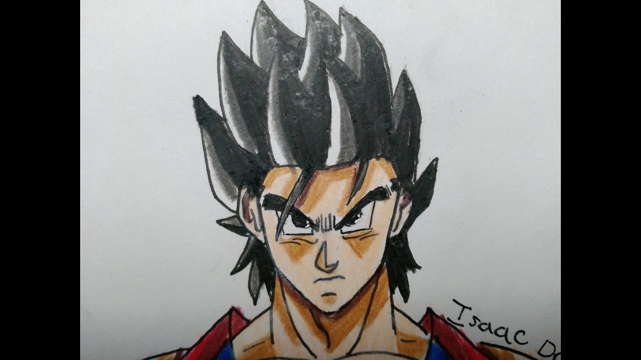 Drawing Zean My Own Saiyan Worrier Youtube