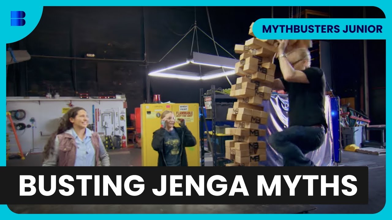 The Physics of Jenga - Mythbusters Junior - S01 EP101 - Science ...