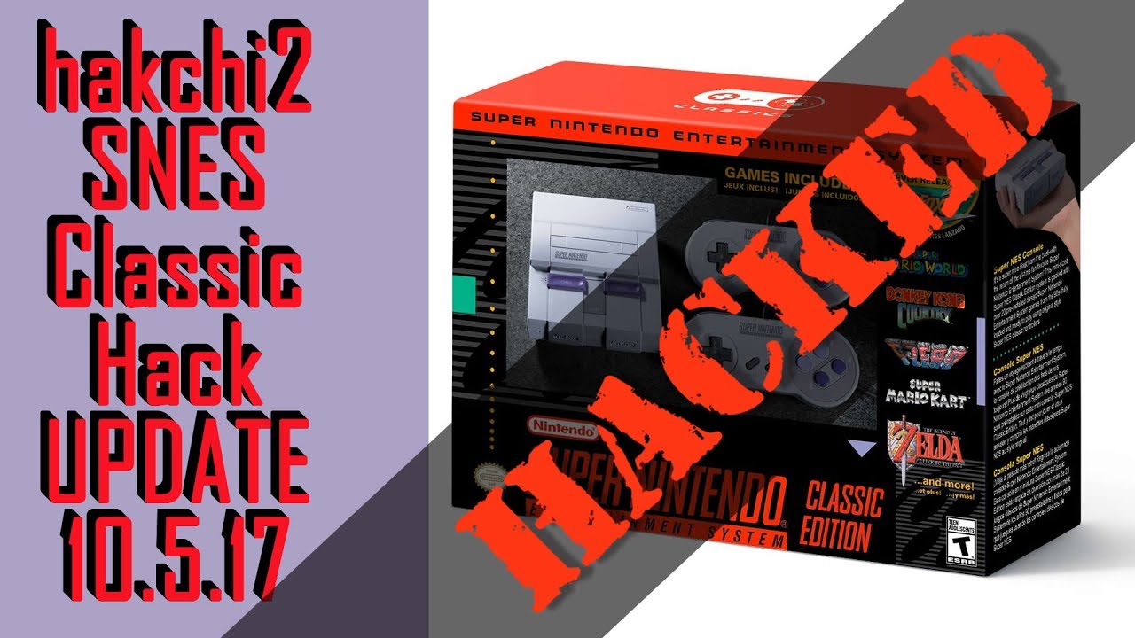 Oct 5th: Update on the SNES Classic Hack with Hakchi - It WORKS But ...