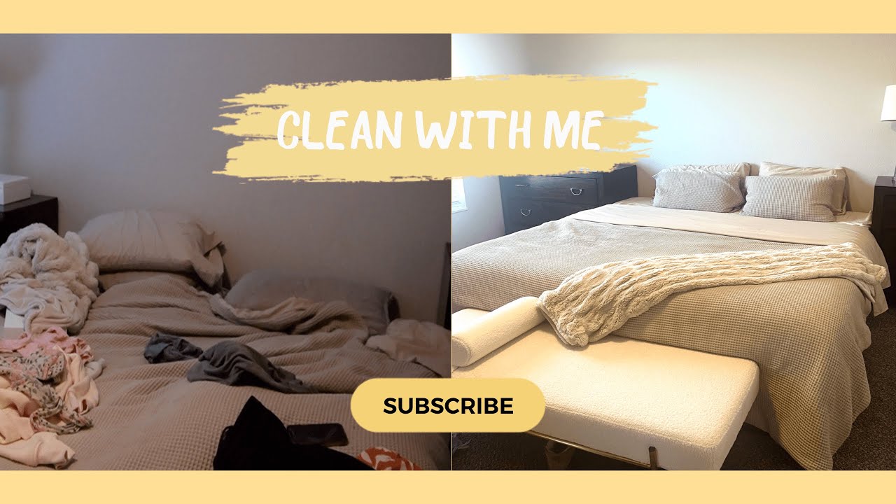 CLEAN MY ROOM WITH ME - YouTube