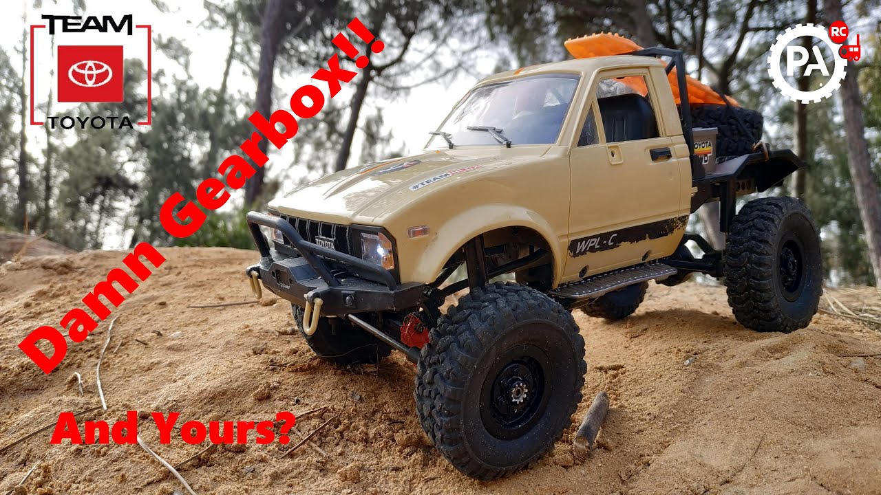 WPL C14 - What Energetic Little Rc Car - Toyota Hilux - Rc Crawler 4x4 OffRoad Scale 1/16 - YouTube