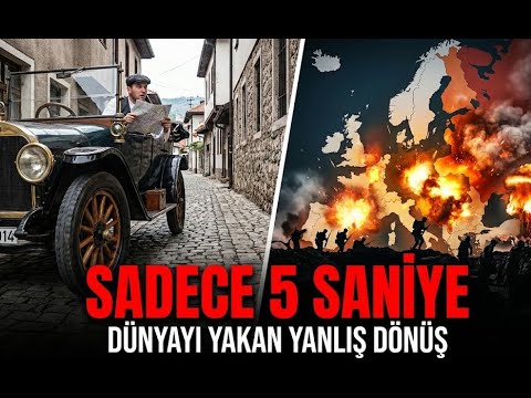 20 Milyon Ölümün Arkasındaki 5 Saniyelik Hata: Yanlış Dönüş #BirinciDünyaSavaşı #saraybosna