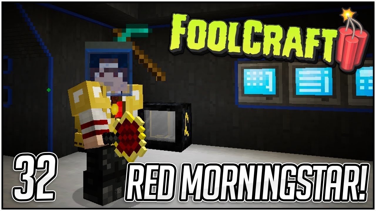RED MORNINGSTAR! - #32 - Minecraft: FoolCraft 3 Modpack - YouTube