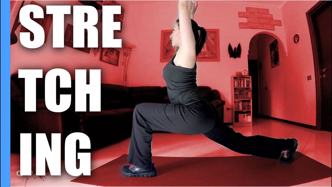 Stretching post workout - Yoga Style - YouTube