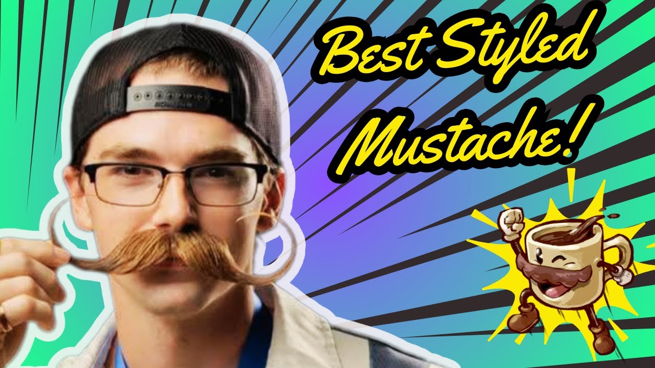 Hunter Kelly's Rise to National Mustache Champion - YouTube