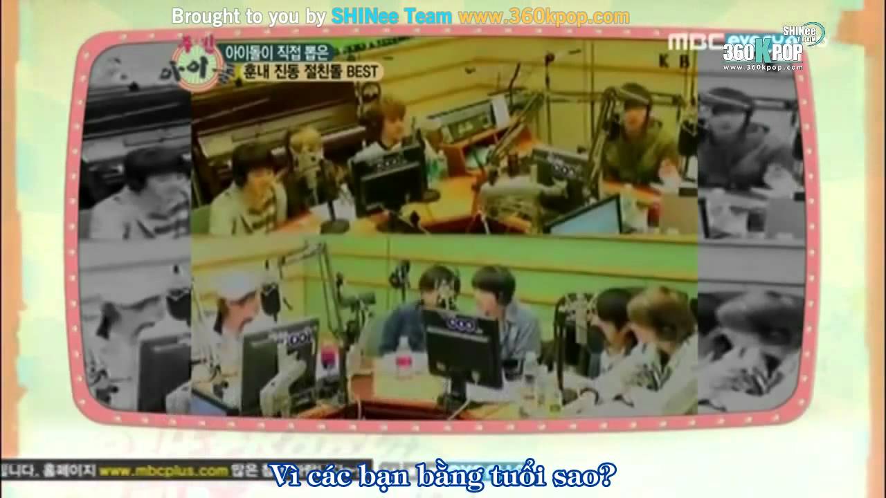 [Vietsub] 120606 Weekly Idol Bestfriends Idol #08 - SHINee Key ...
