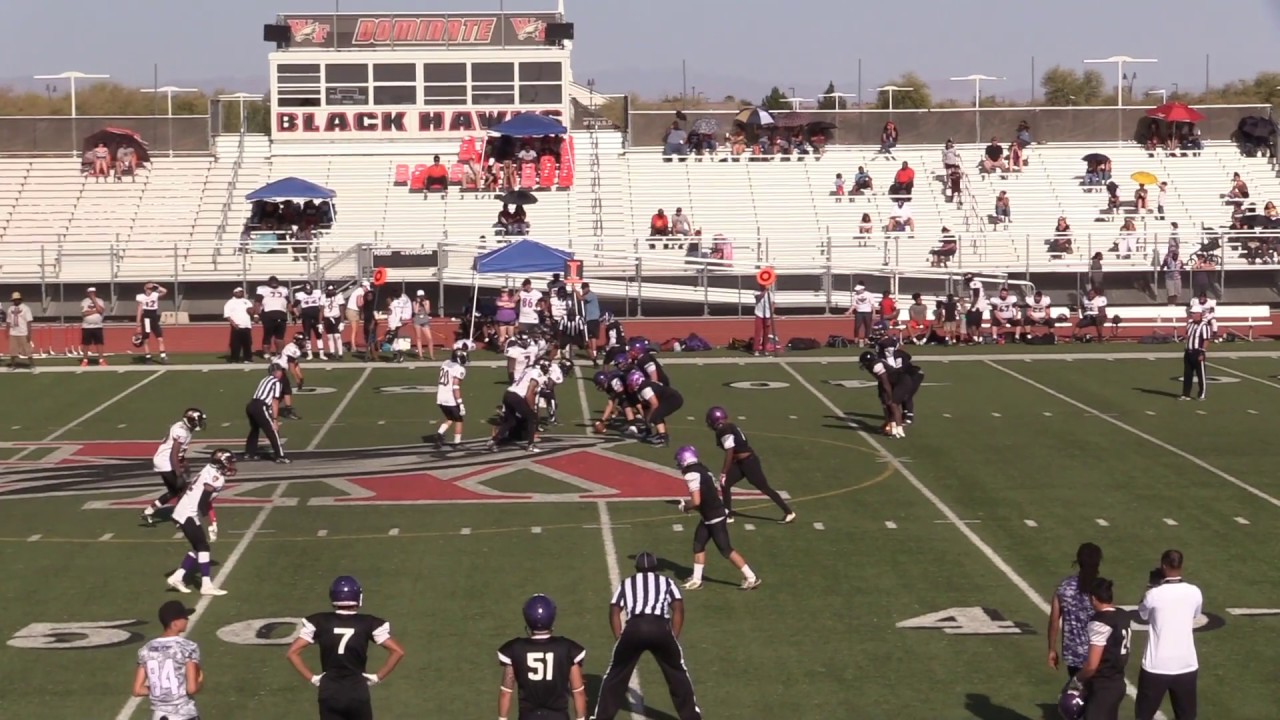 AzDFL 2018 East Valley Ravens vs Thurm U Week6 - YouTube