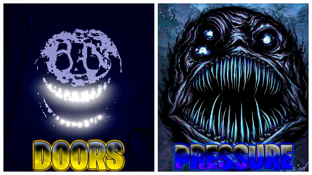 Doors Floor 2 ENTITIES AND BOSS vs Roblox Pressure! | Roblox Doors 2 ...