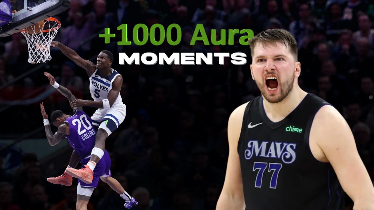 NBA +1000 AURA MOMENTS - YouTube