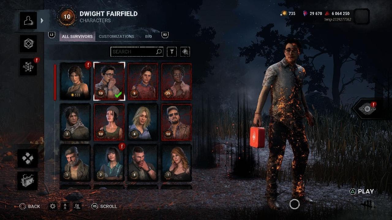 First Legacy On PlayStation | DBD cross-progression - YouTube