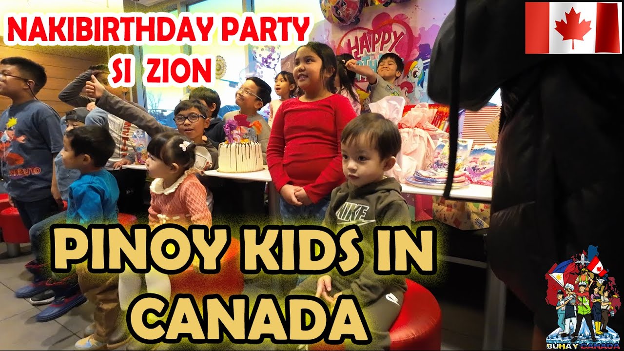 PAANO MAG-BIRTHDAY ANG PINOY KIDS SA CANADA? | BACK TO WORK | BUHAY ...