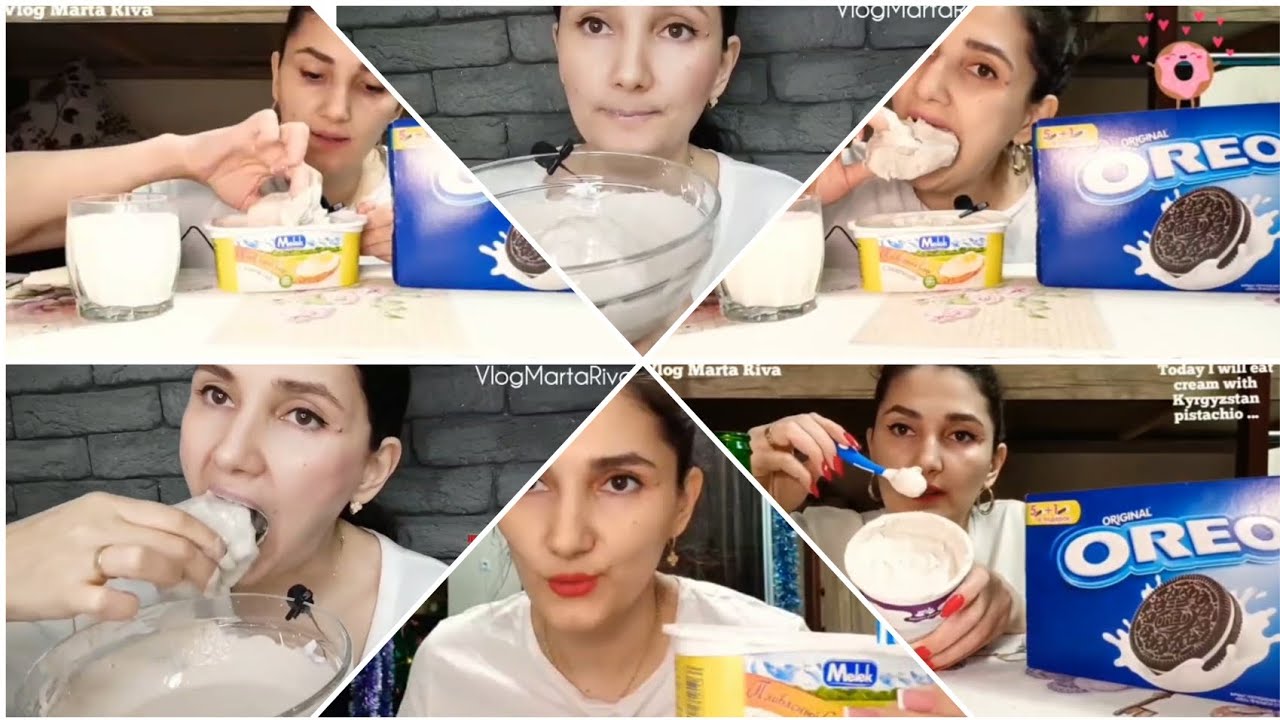 ASMR mukbang Vlog marta riva|Compilation of marta riva's video|White ...