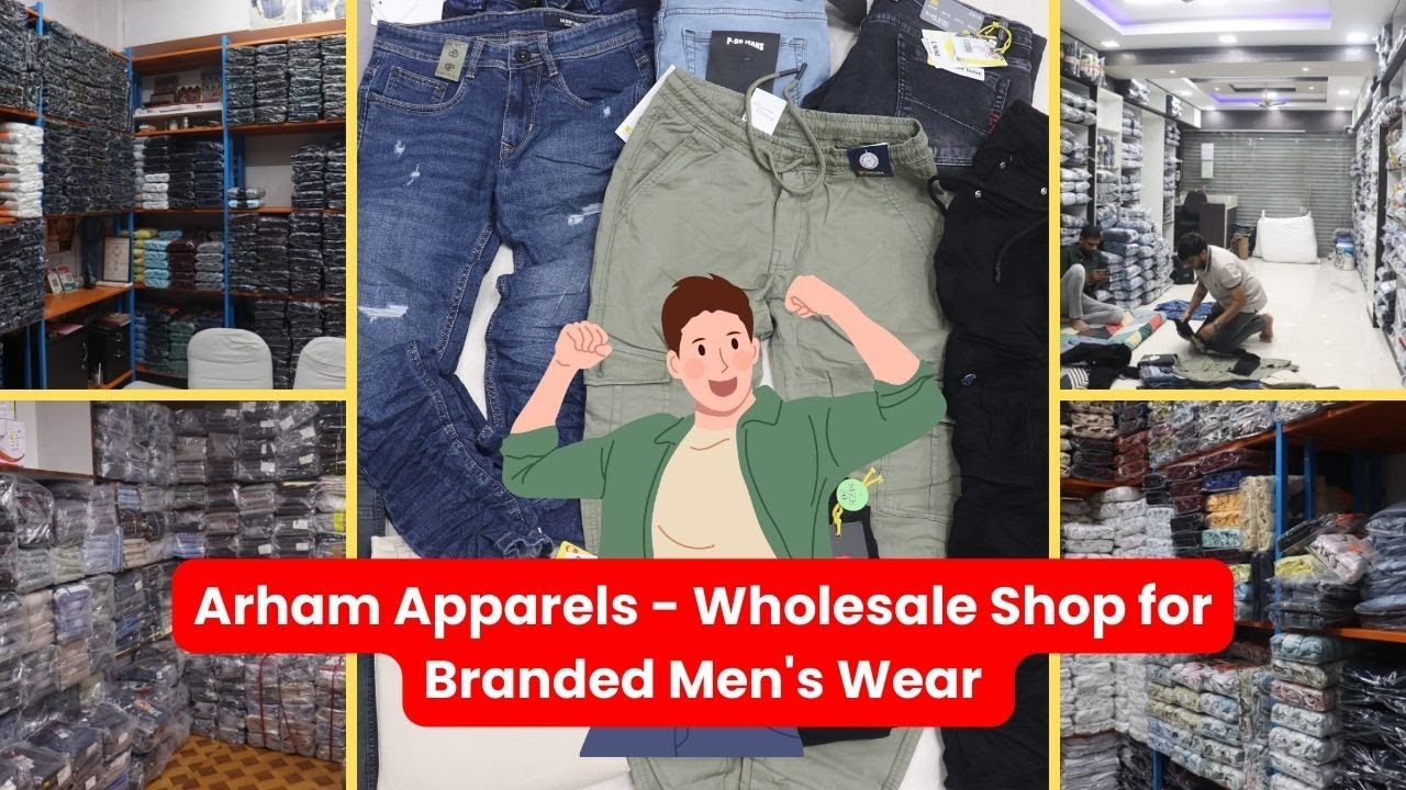 Arham Apparels - Wholesale Shop for Branded Men's Wear #chickpetmarket ...