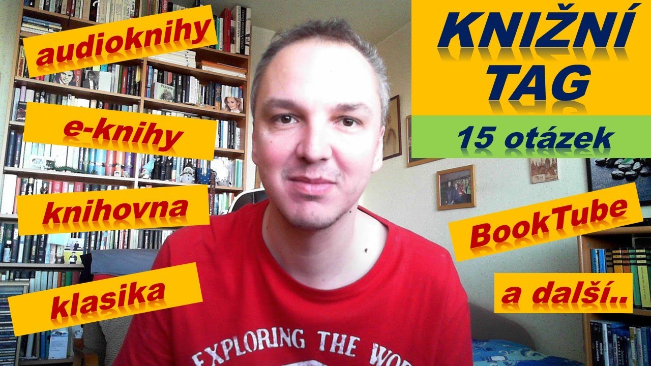 KNIŽNÍ TAG - audioknihy, e-knihy, knihovna, klasika, booktube aj. - YouTube