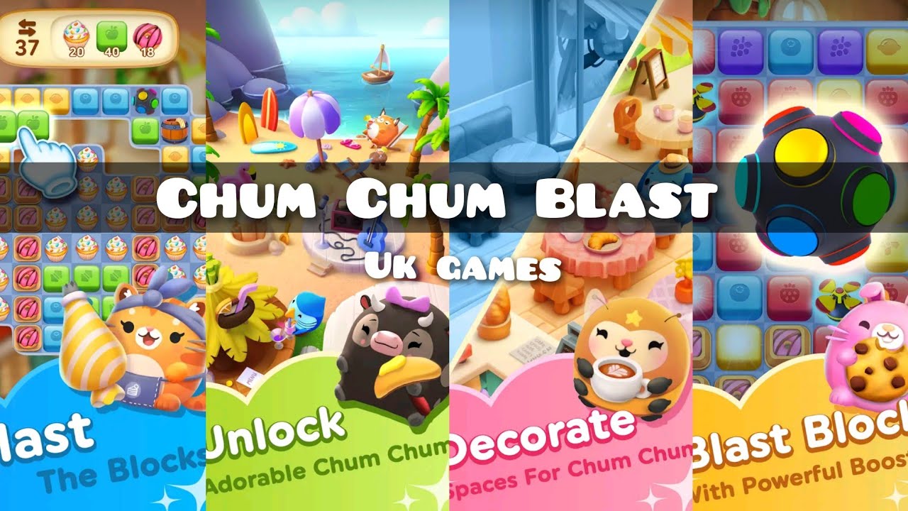 Chum Chum Blast | Level 1-10 | Gameplay | (Uk Games) #androidgames ...