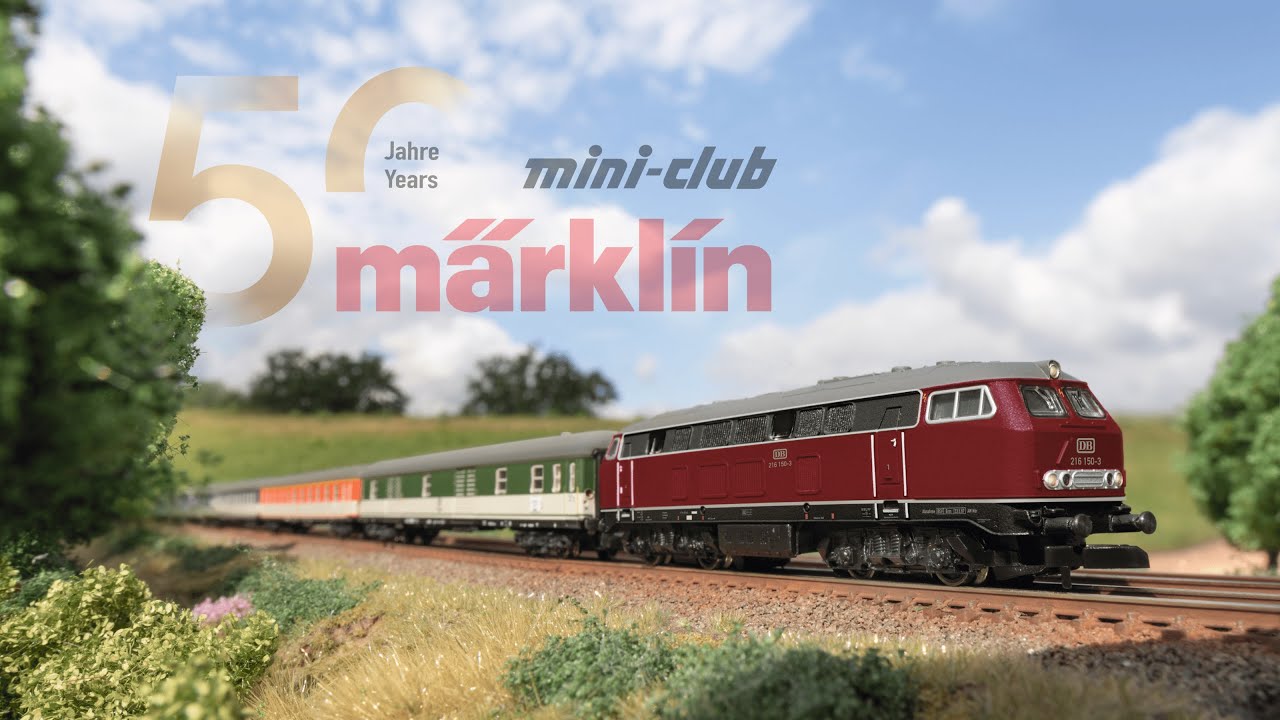 Spur Z Modellbahn bauen / Startpackung im Detail / 50 Jahre Märklin ...