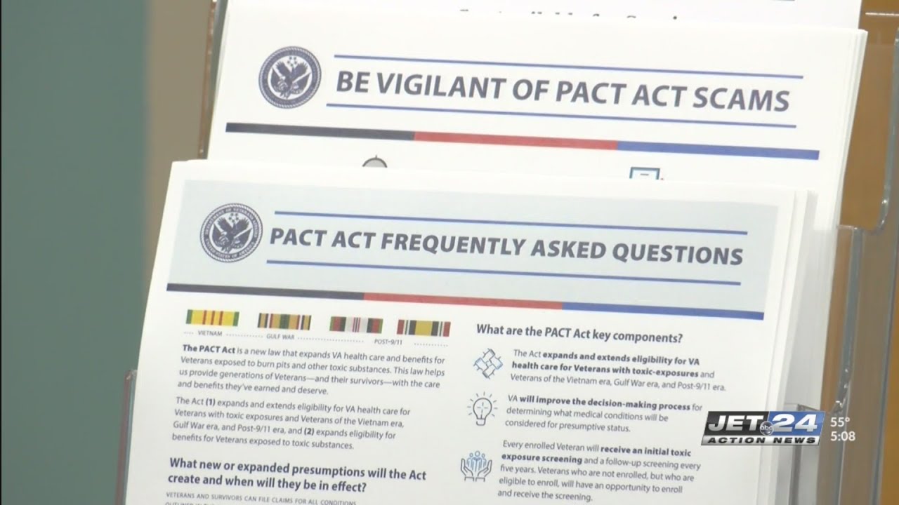 Veterans learn more about PACT Act at Erie VA Medical Center - YouTube