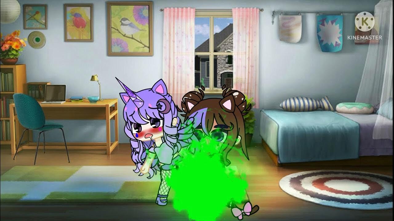 Gassy Sleepover Gacha Fart Lena Farts 💗 Youtube