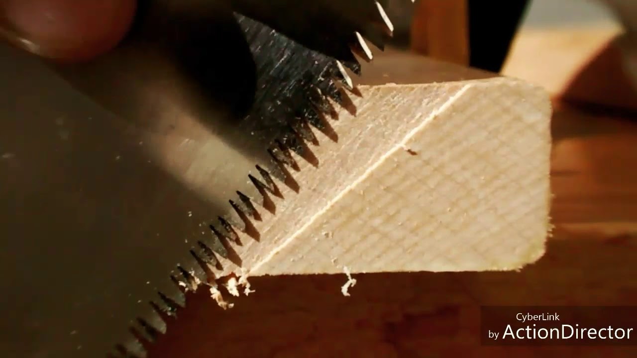 Japanese Saw Under a Microscope in Slow Motion! - YouTube