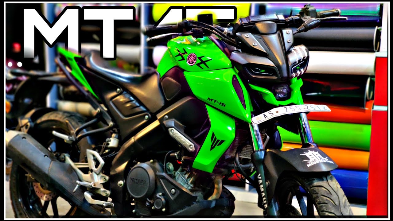 Yamaha MT 15 Modify | full wrap | MT 15 modification | Sr Modification ...