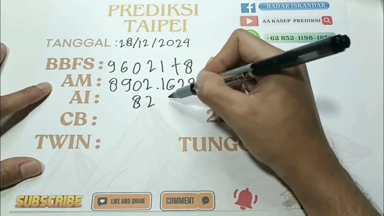 PREDIKSI TAIPEI | PREDIKSI TAIPEI 28 DESEMBER 2024 | RUMUS TAIPEI ...