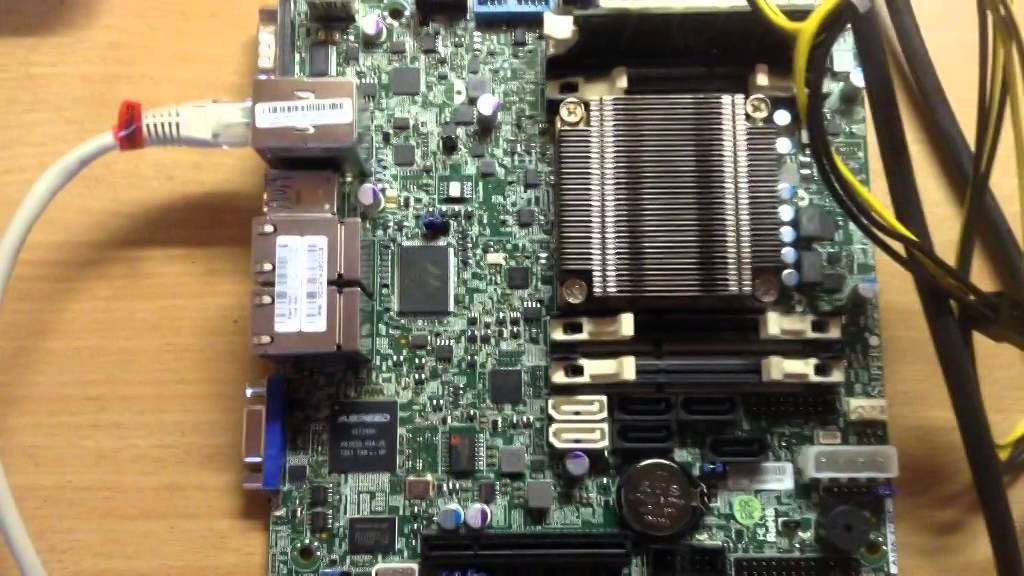 Supermicro A1sai 2750f Intel Avoton Eight Core Mynewnas Youtube