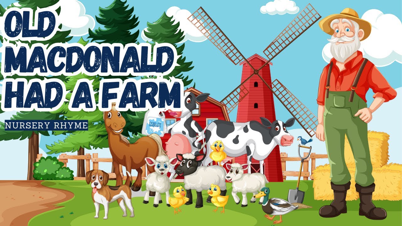 Old MacDonald Had a Farm - Nursery Rhyme for Kids | Kids Poems # ...