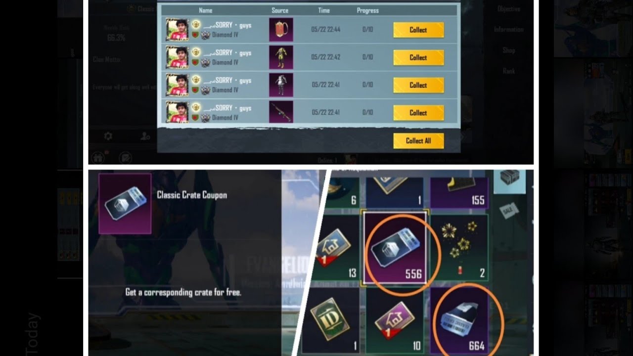Wish level - 5// 😳615 🤷‍♀️ Classic crate opening for get Glaser M416🤷‍♀ ...